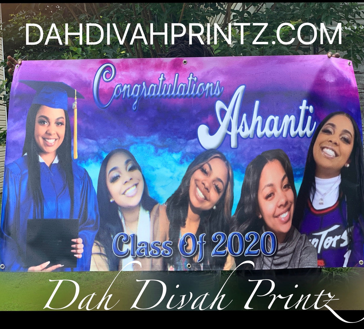 CUSTOMIZED Vinyl Banner – Dah Divah Printz LLC