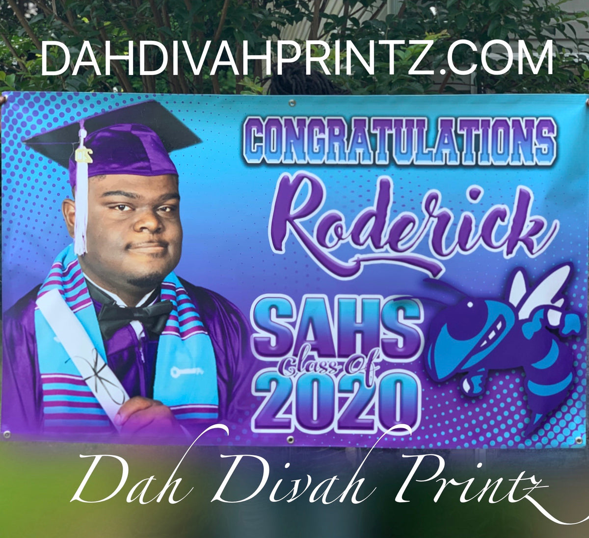 CUSTOMIZED Vinyl Banner – Dah Divah Printz LLC