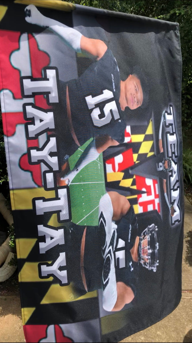 CUSTOMIZED SPIRIT FLAG – Dah Divah Printz LLC